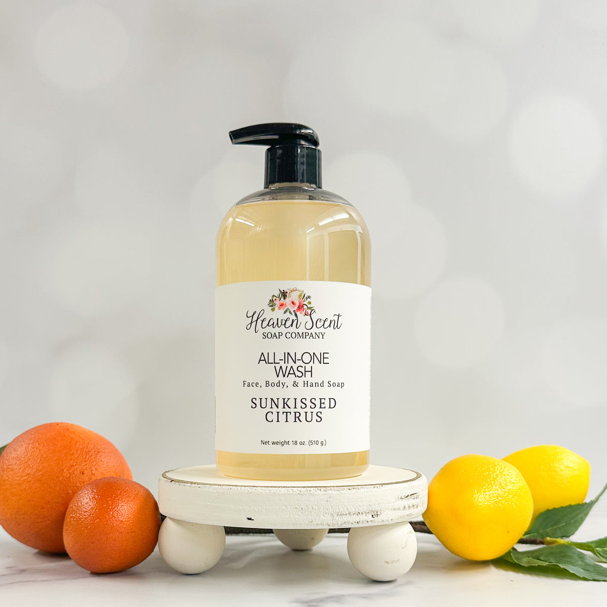 Sunkissed Citrus All-In-One Wash – Heaven Scent Soap Company